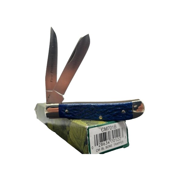 Coleman | Other | Coleman Knife Blue Bone Stockman Trapper Congress ...